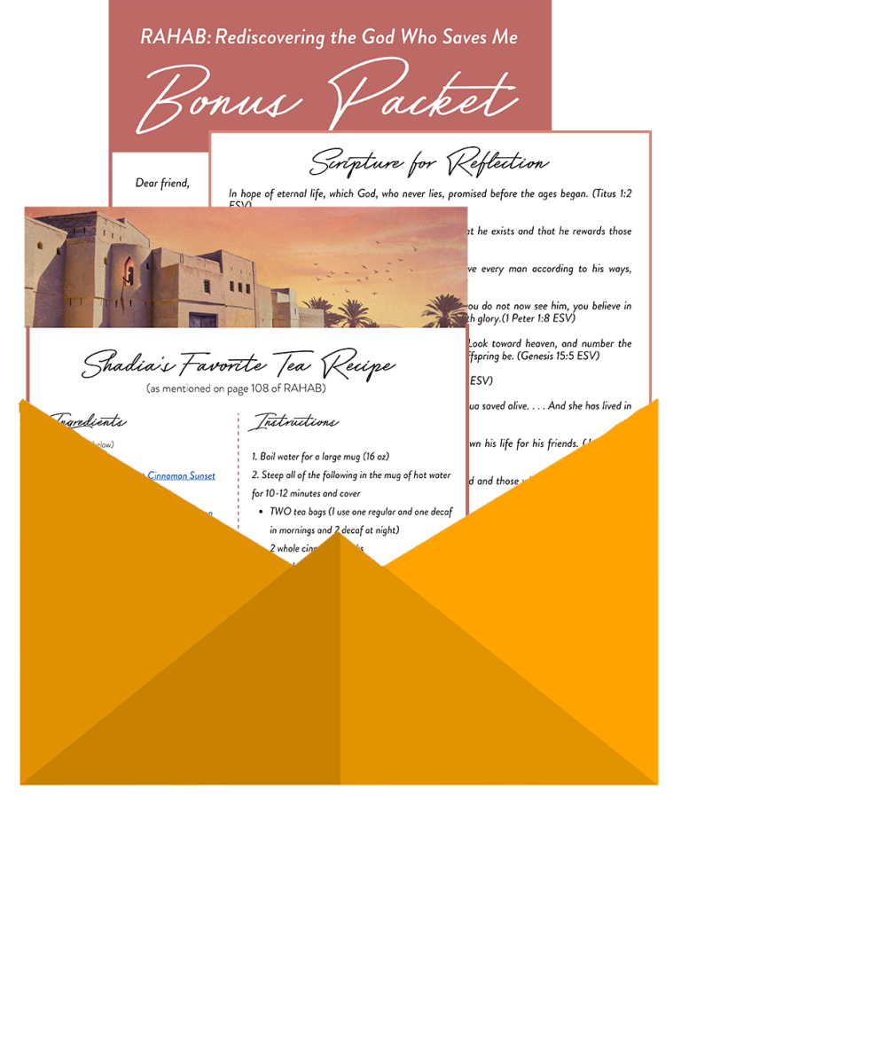 RAHAB: Rediscovering the God Who Saves Me - Shadia Hrichi